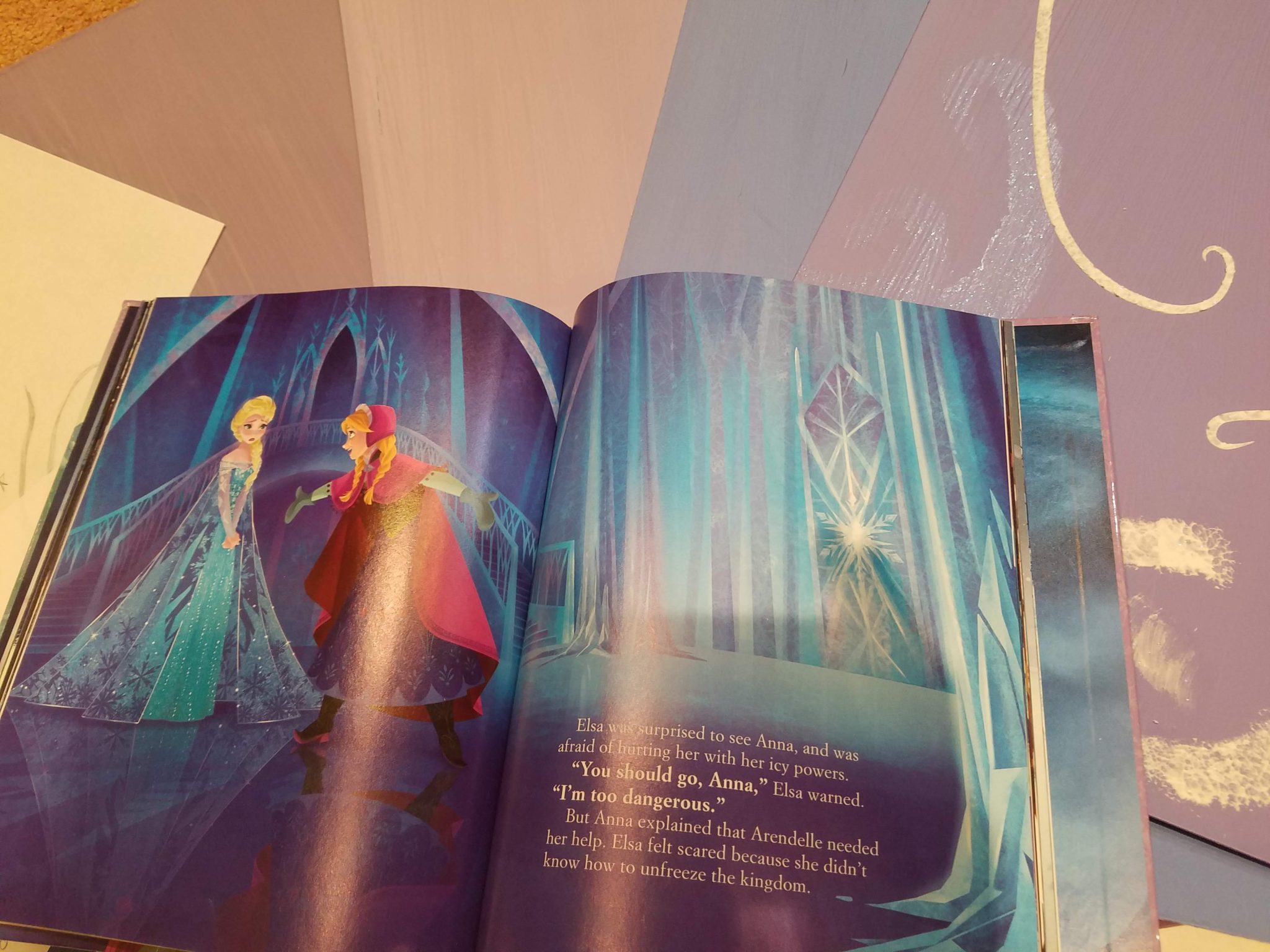 Behind the Scenes of our Frozen Girl's Room - Living Lullaby Designs